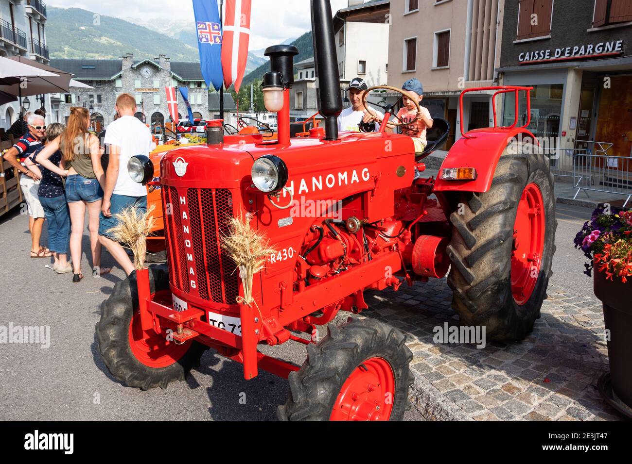 Old vintage french farm tractor hi-res stock photography and images - Alamy