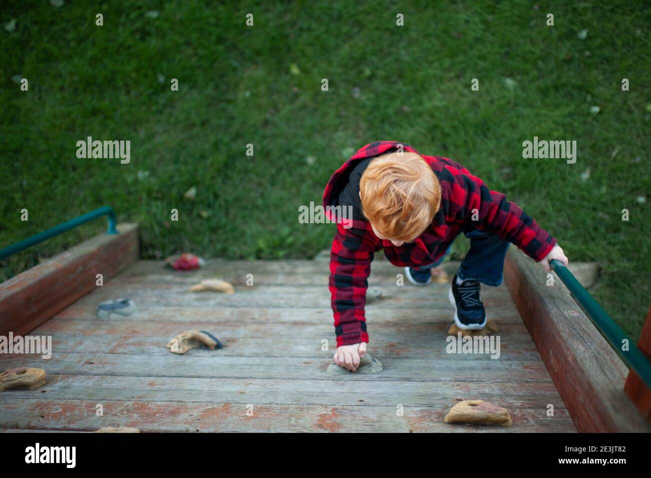 Climbing wall for kids hi-res stock photography and images - Alamy