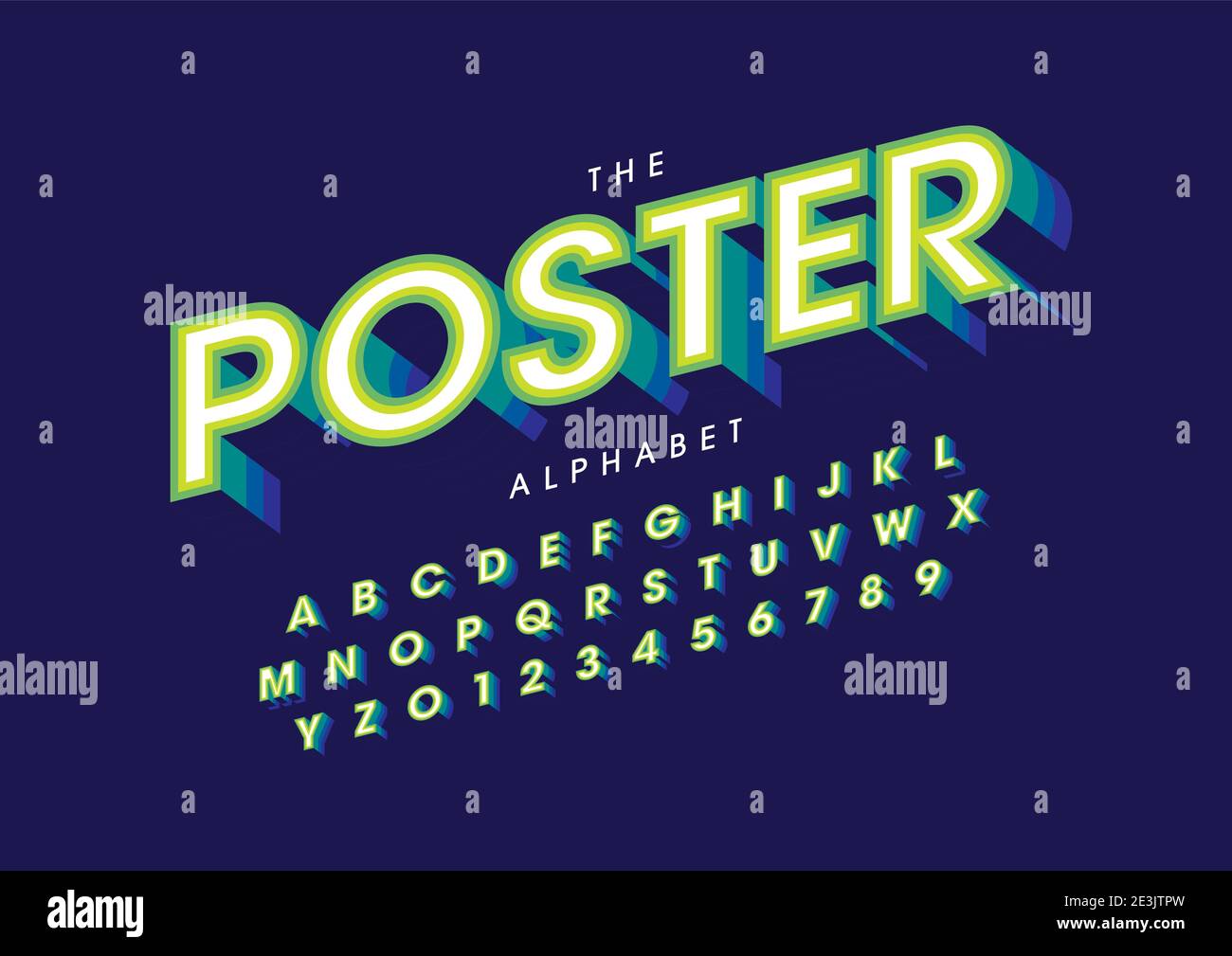Vector of stylized alphabet and font Stock Vector Image & Art - Alamy