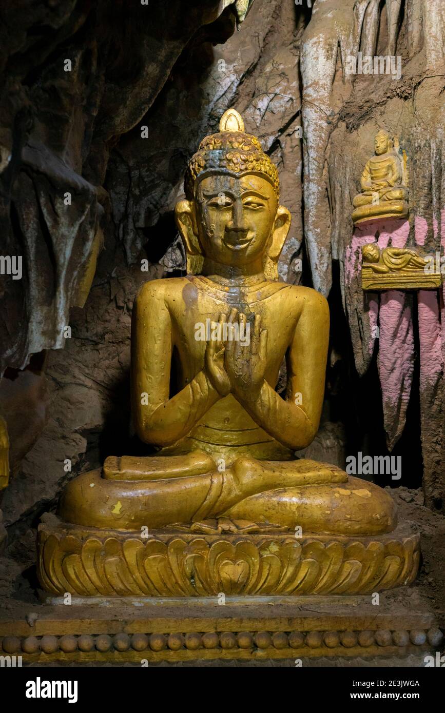 Myin ma hti caves hi-res stock photography and images - Alamy