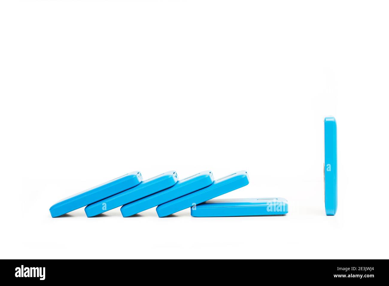 Back view smartphone in Cut Out Stock Images & Pictures - Alamy