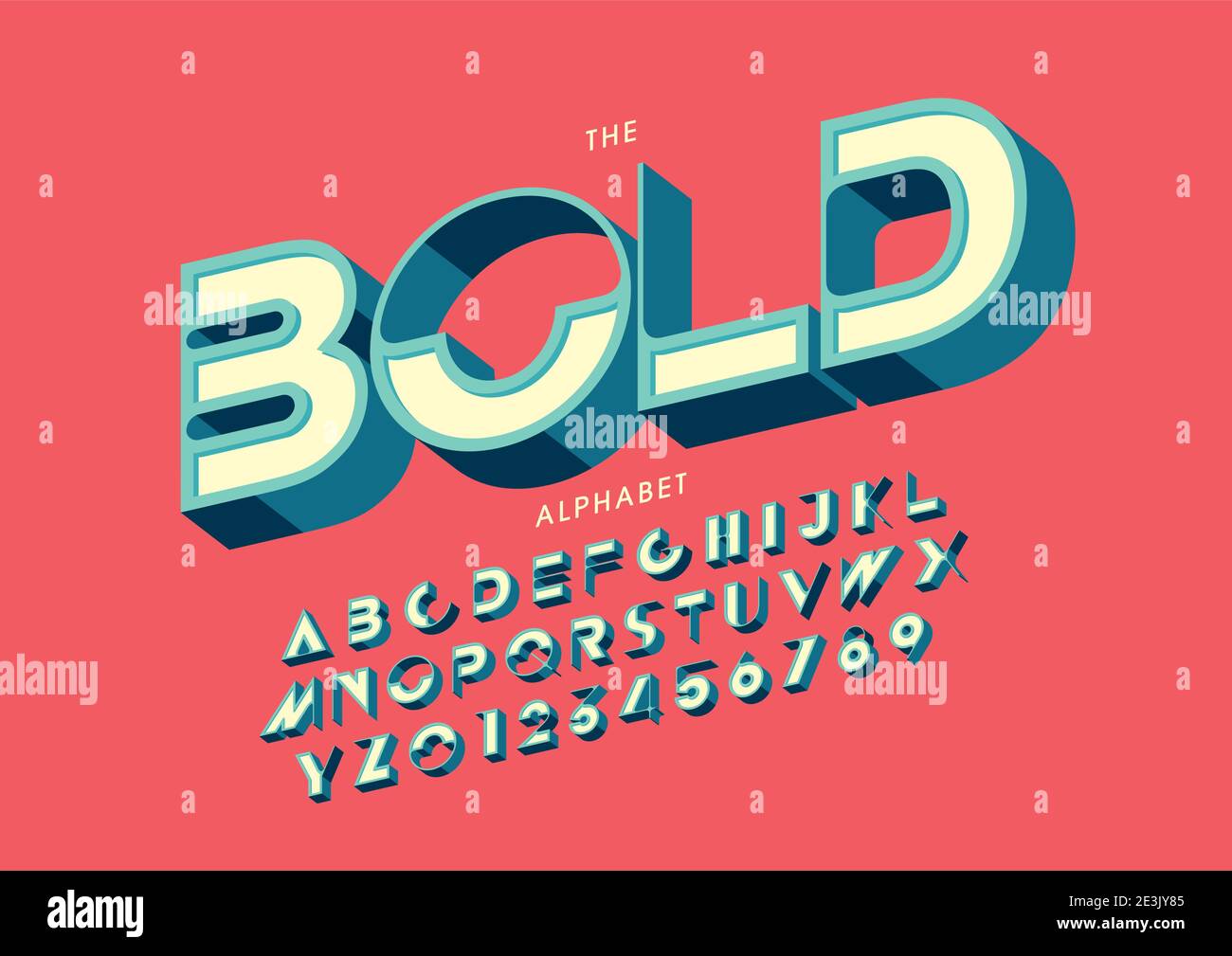 Vector of stylized alphabet and font Stock Vector Image & Art - Alamy