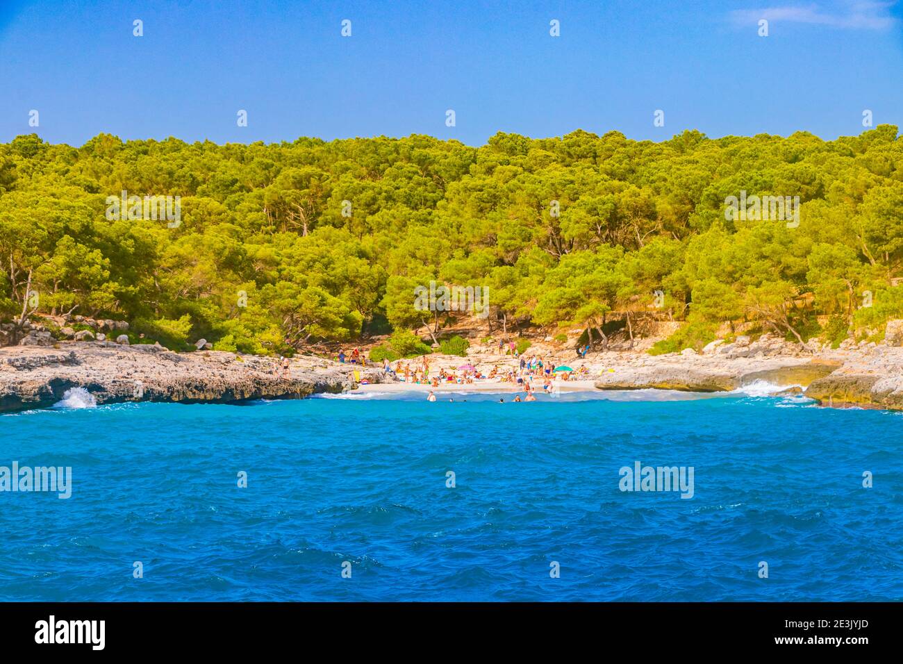 Bay and beach calo des borgit hi-res stock photography and images - Alamy
