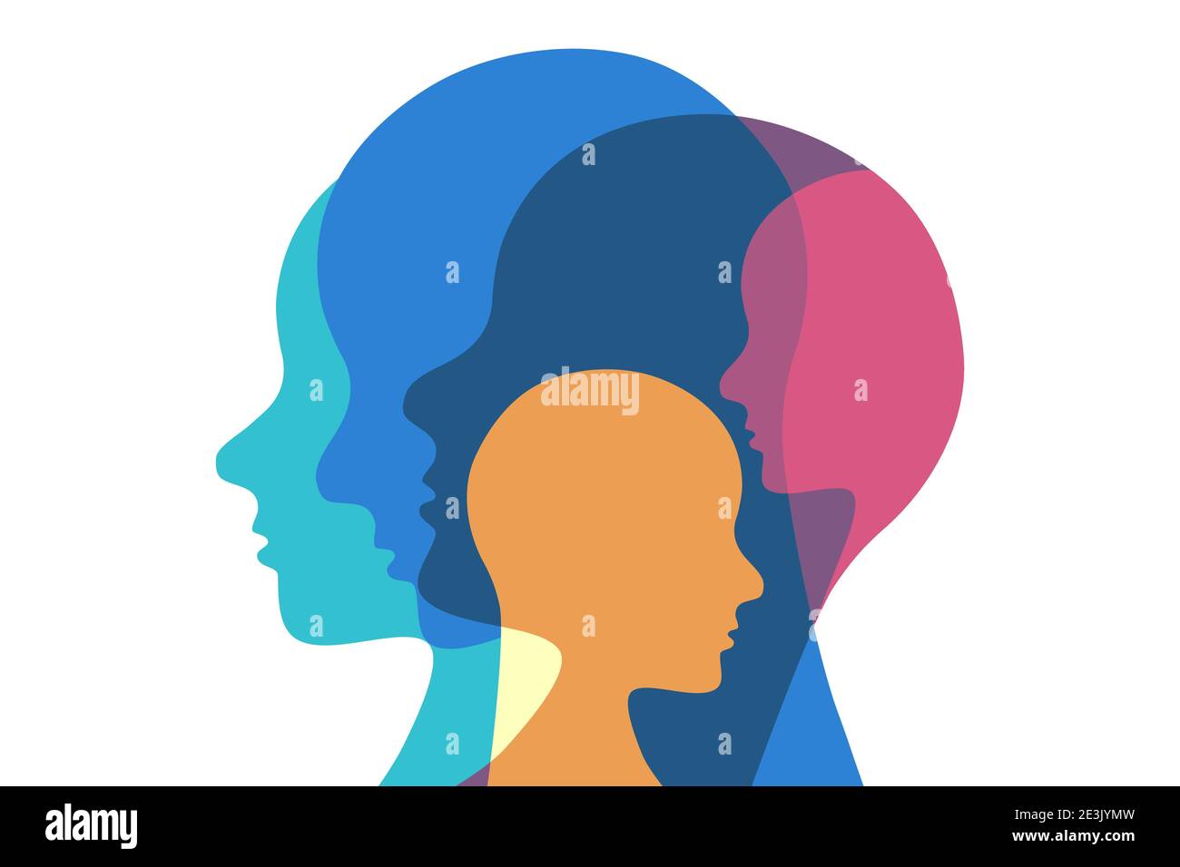 Personalities group Stock Vector Images - Alamy