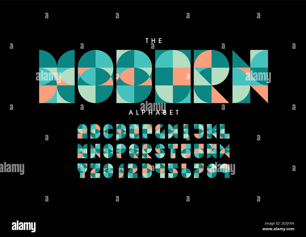 Vector of stylized alphabet and font Stock Vector Image & Art - Alamy