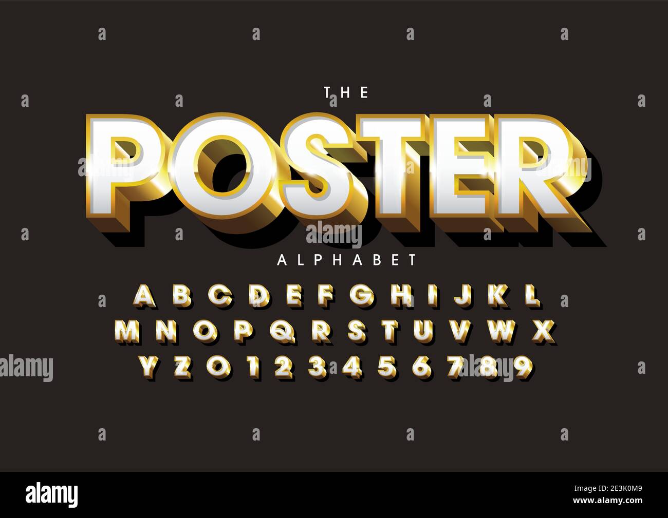 Vector of stylized alphabet and font Stock Vector Image & Art - Alamy