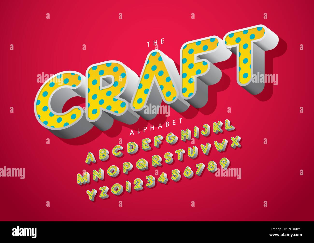 Vector of stylized alphabet and font Stock Vector Image & Art - Alamy