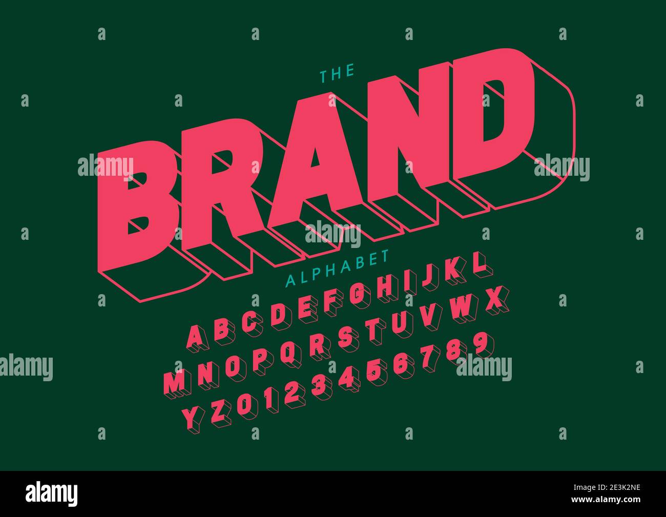 Vector of stylized alphabet and font Stock Vector Image & Art - Alamy