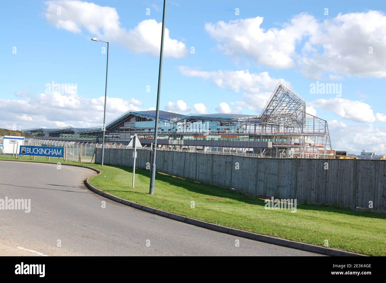 Silverstone Race Circuit Northamptonshire Stock Photo - Alamy