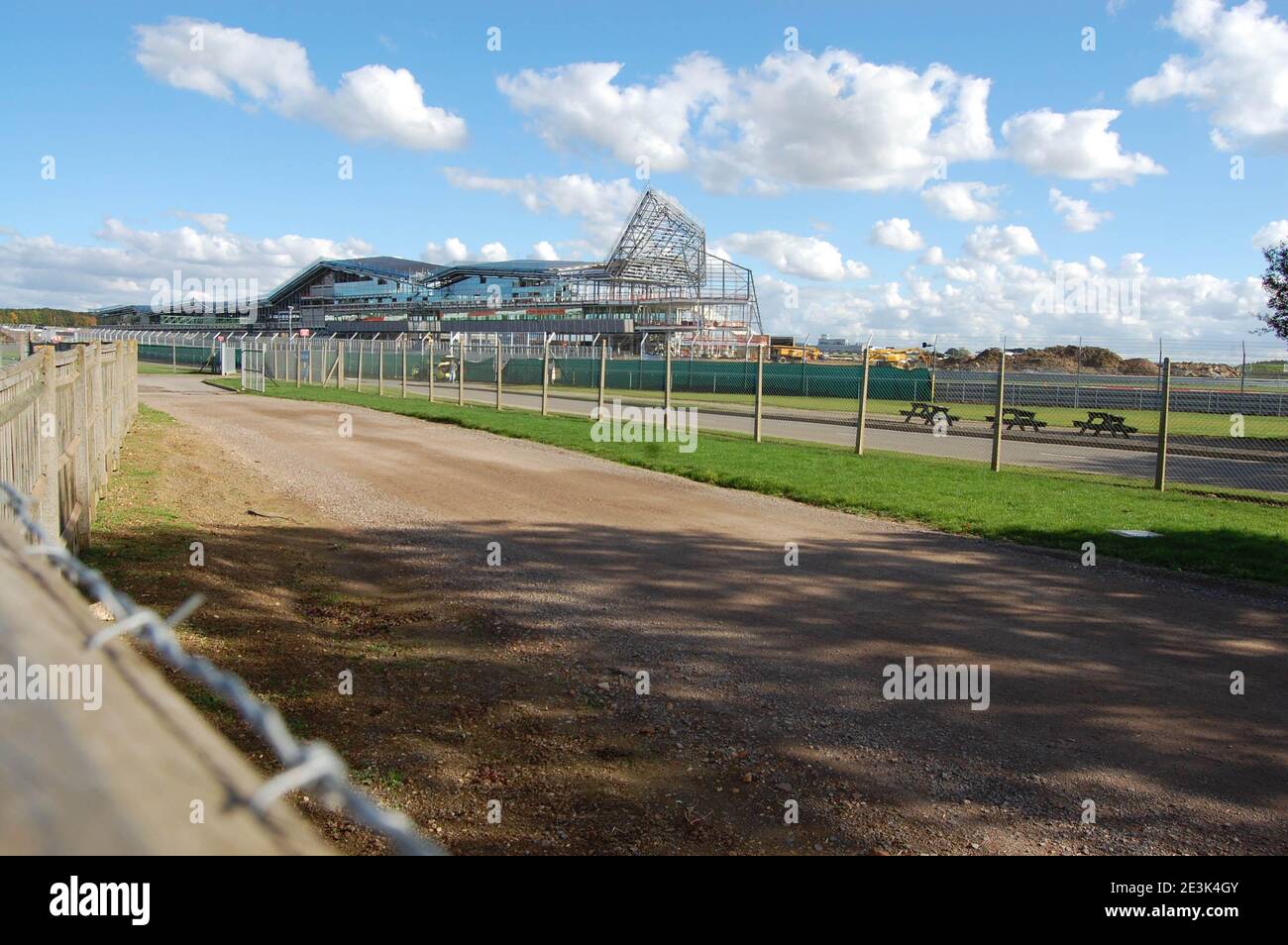 Silverstone Race Circuit Northamptonshire Stock Photo - Alamy