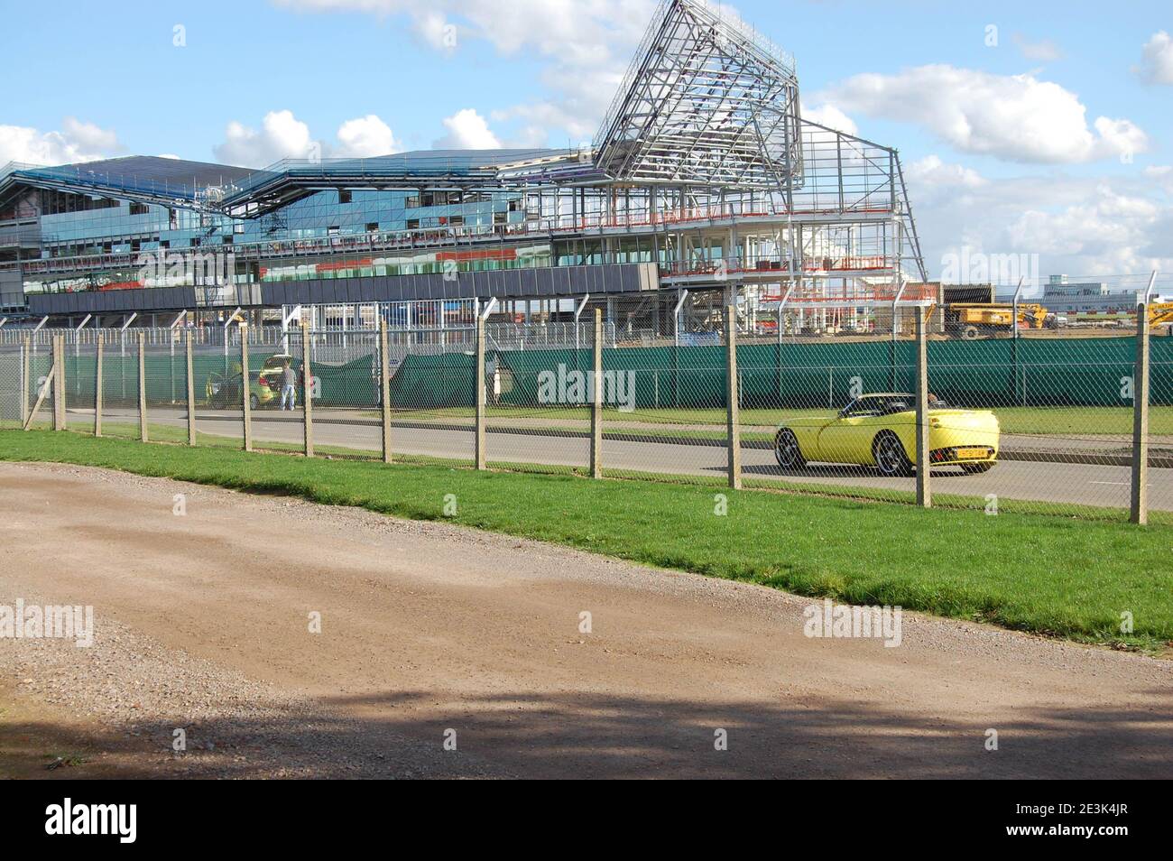 Silverstone Race Circuit Northamptonshire Stock Photo - Alamy