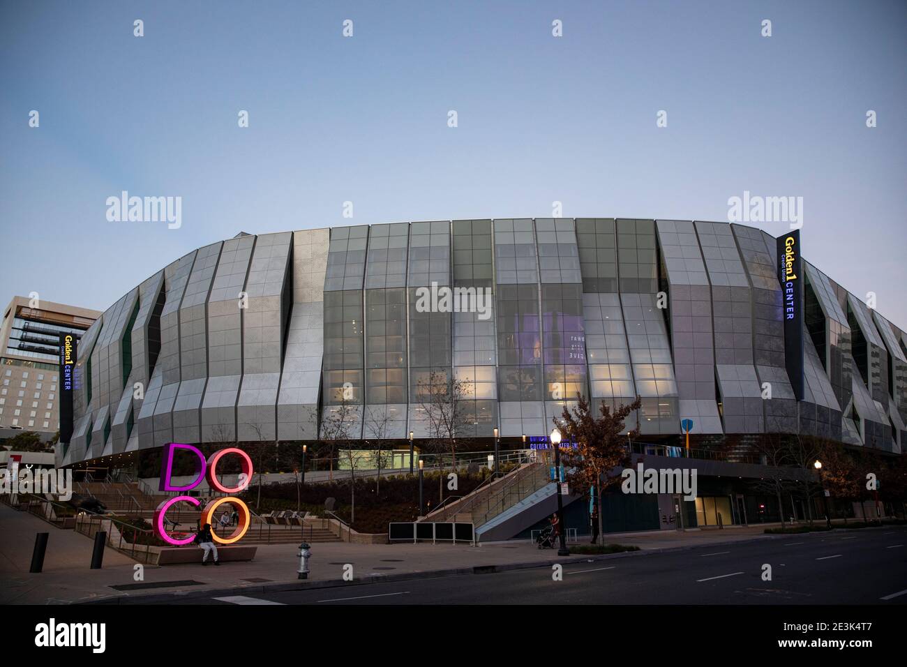 Sacramento kings golden 1 arena hi-res stock photography and images - Alamy