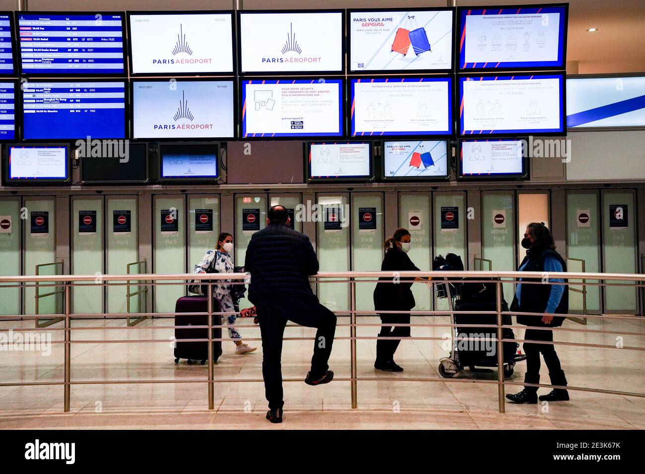 Implementation of the new health measures against Covid-19 upon arrival ...