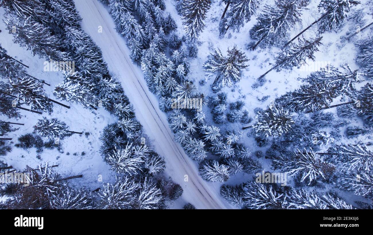 Running birds eye view hi-res stock photography and images - Alamy