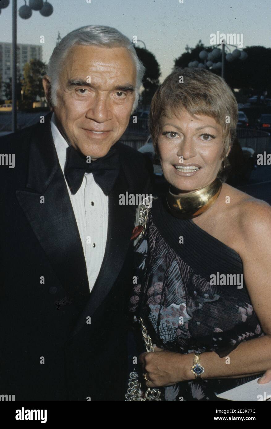 Lorne Greene and wife Nancy Deale Greene Credit: Ralph Dominguez ...