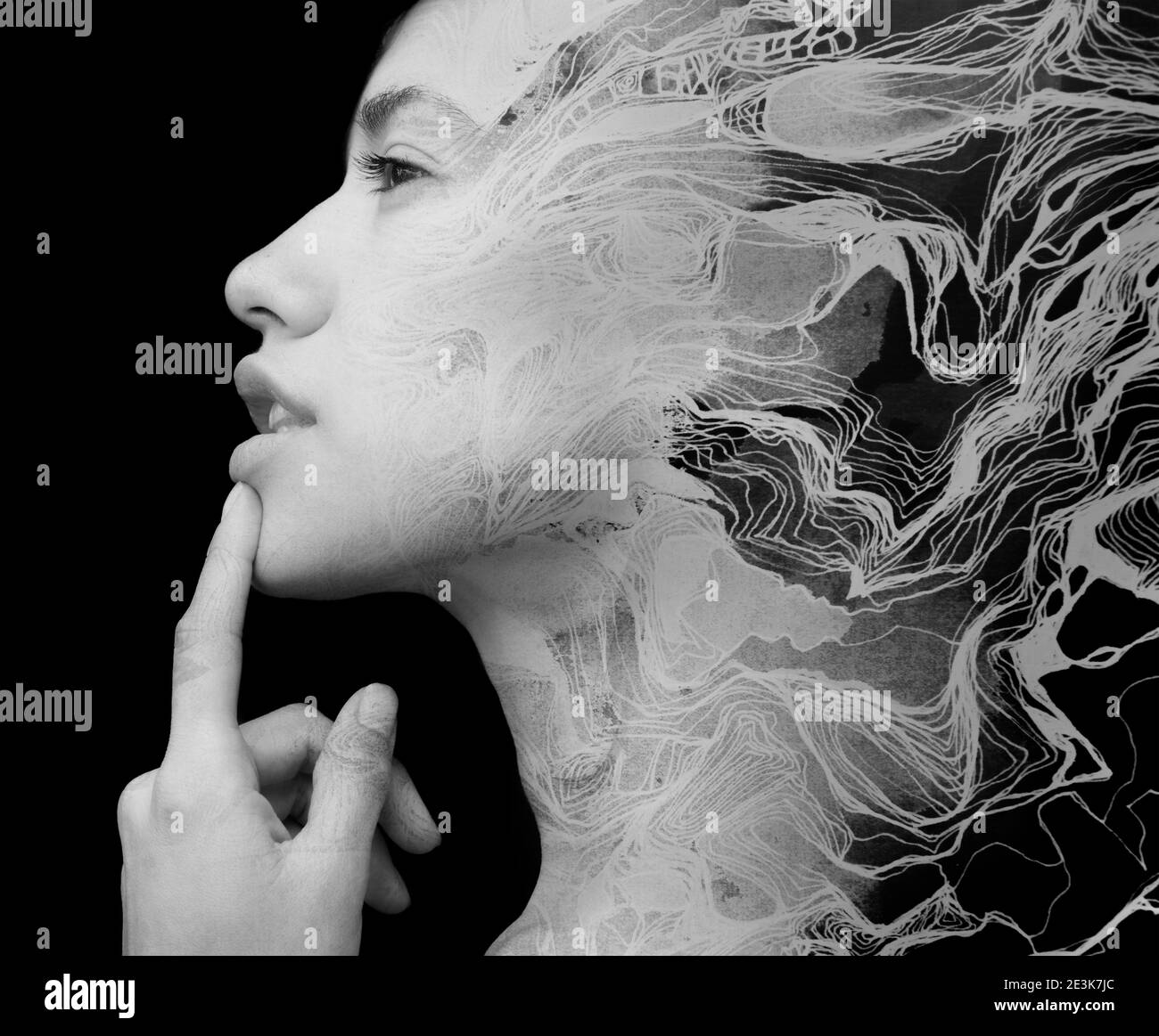 Abstract People Photography Black And White