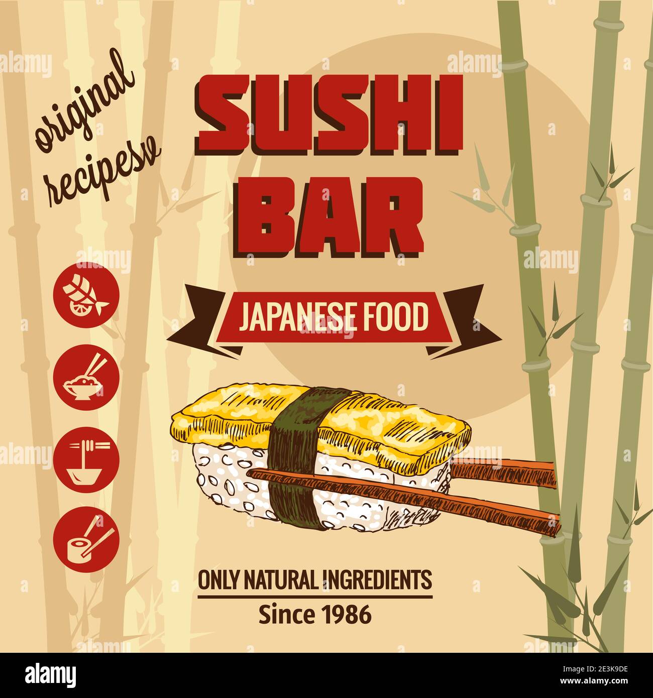 Japanese bar poster hi-res stock photography and images - Alamy