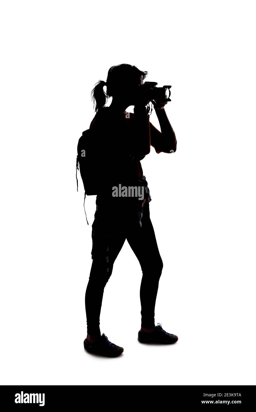 Female Photographer Silhouette