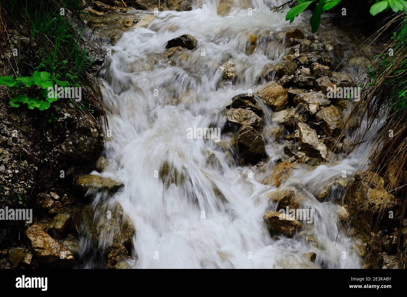 pure whitewater mountain hiking Stock Photo - Alamy