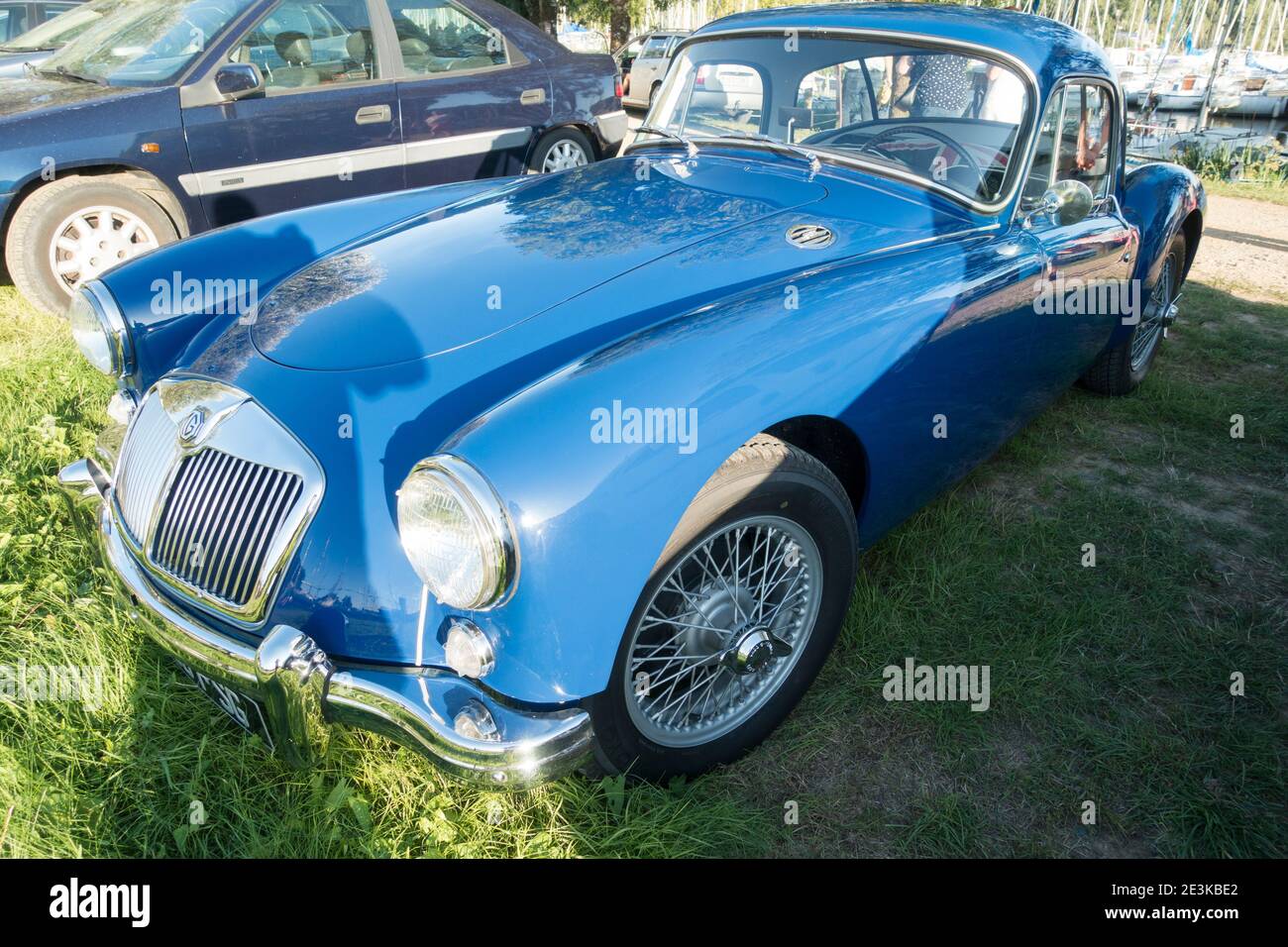 MG sports car Stock Photo - Alamy
