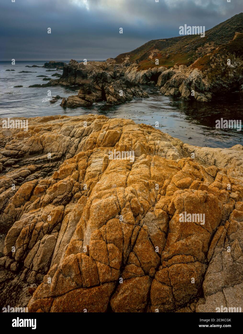 Granite Outcrop, Garrapata State Park, Big Sur, Monterey County ...