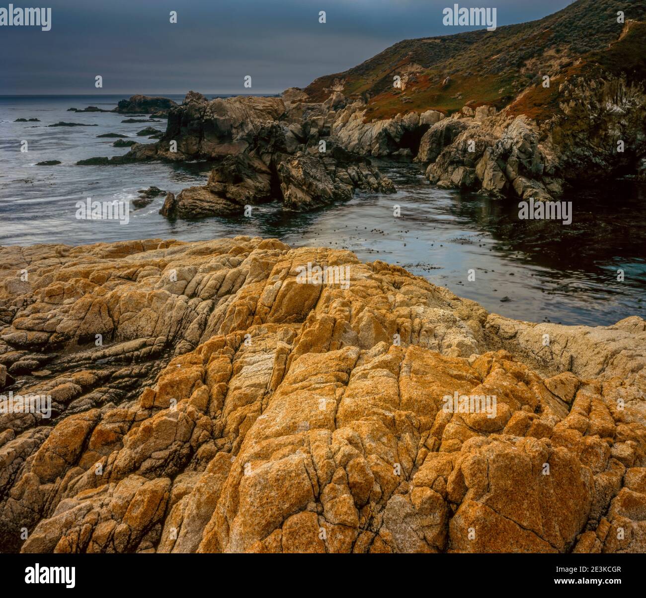 Granite Outcrop, Garrapata State Park, Big Sur, Monterey County ...