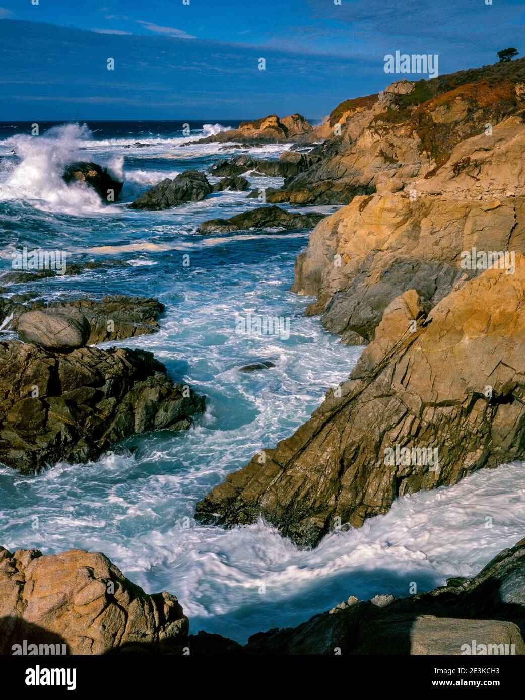 Surf, Garrapata State Park, Big Sur, Monterey County, California Stock ...