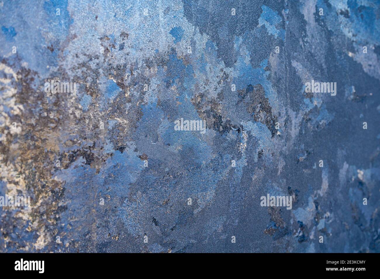 The icy glass. The glass is covered with ice Stock Photo - Alamy