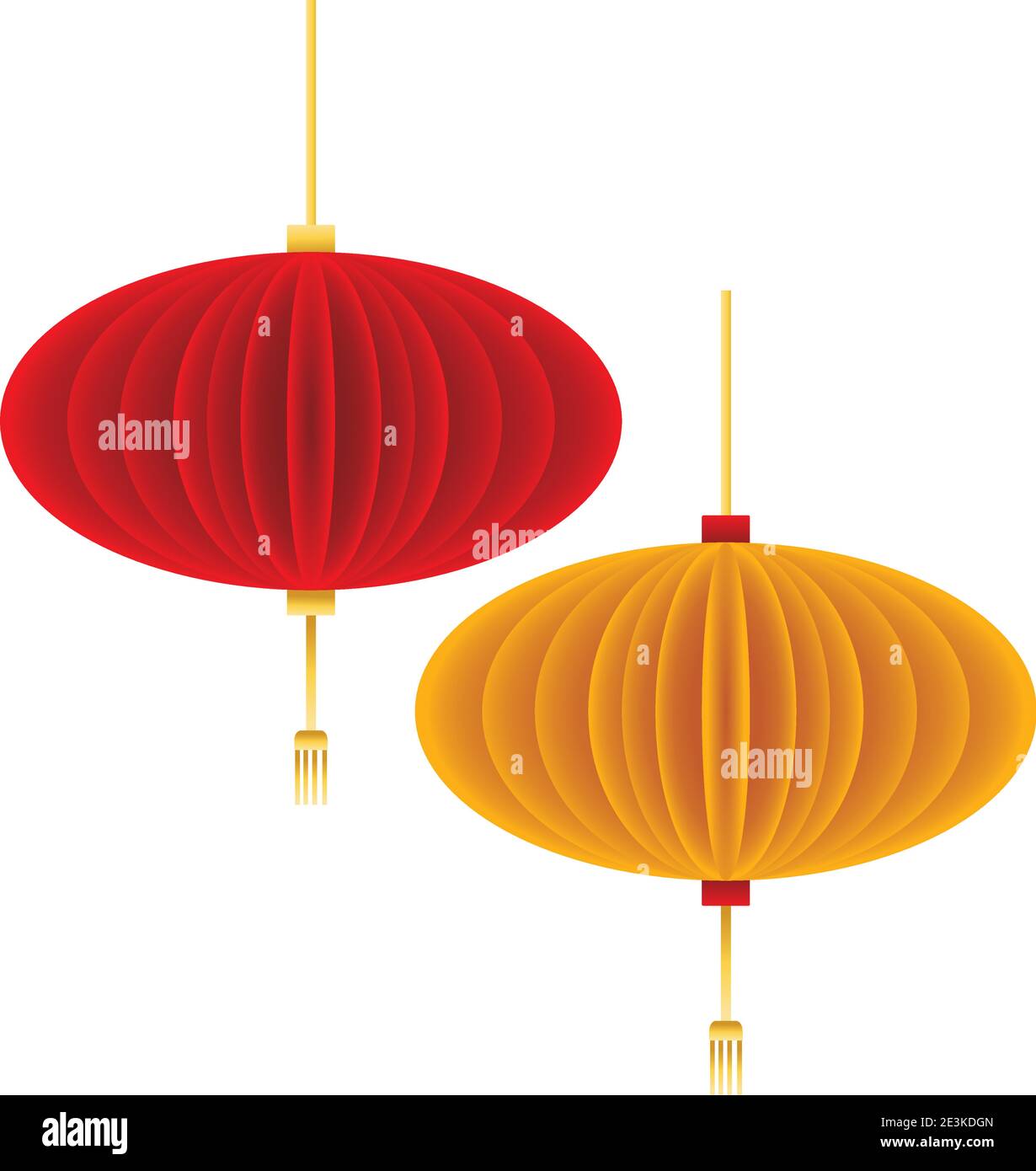 Antique chinese lanterns Stock Vector Images - Alamy