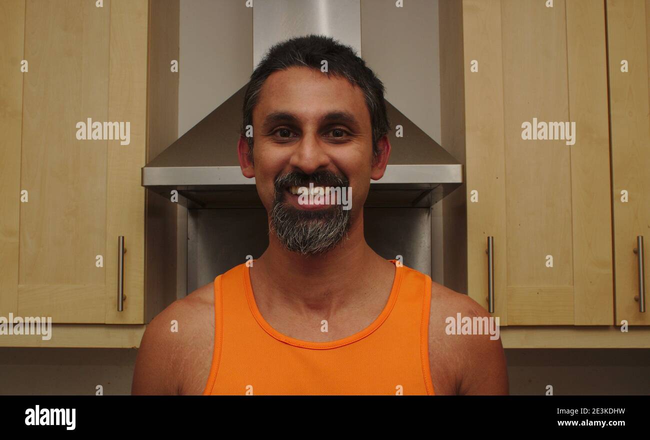 Handsome man with goatee Stock Photo - Alamy