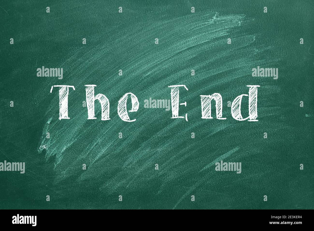 The end film word hi-res stock photography and images - Alamy