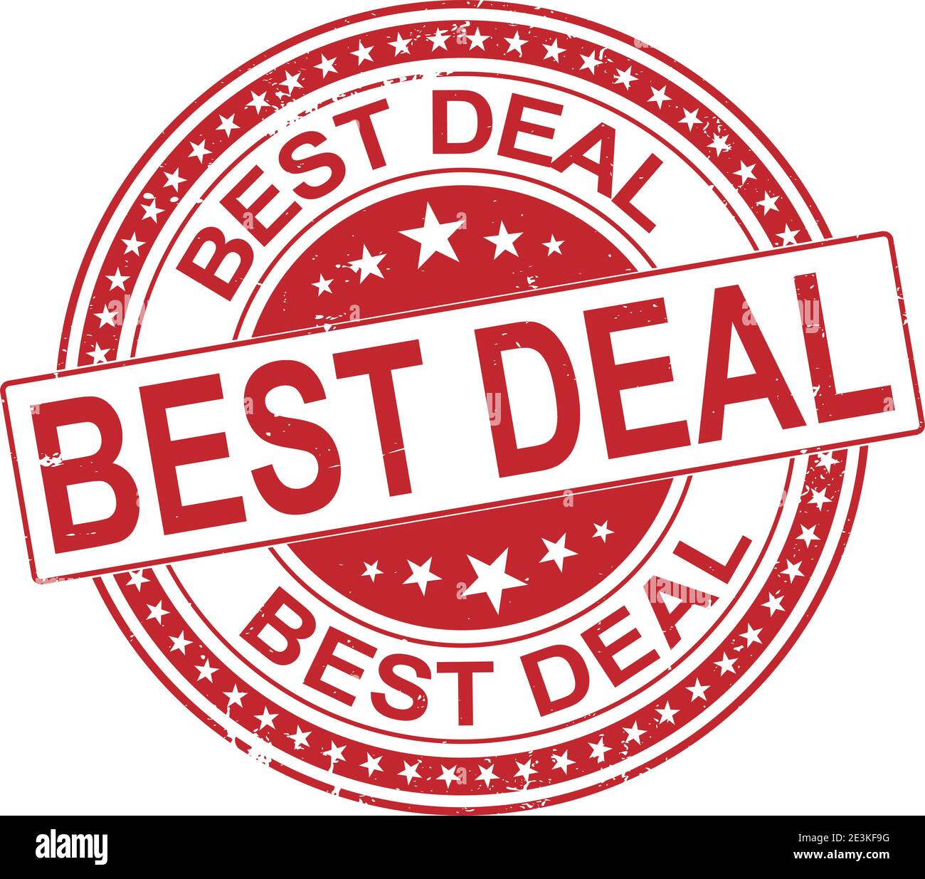 Abstract grunge rubber stamp with the text Best Deal written inside the ...