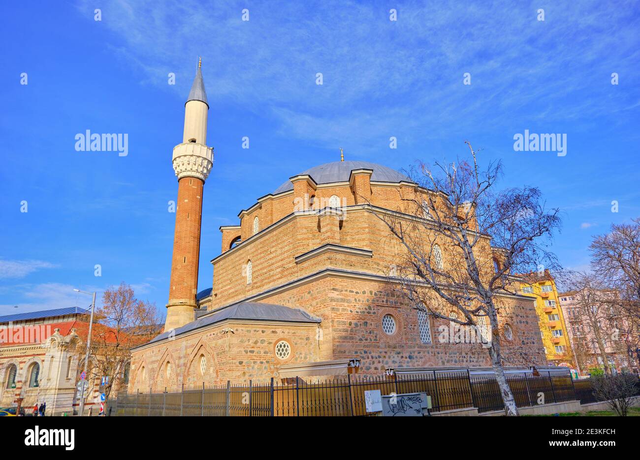 Old ancient ottoman architectural building of Banya Bashi Mosque and ...