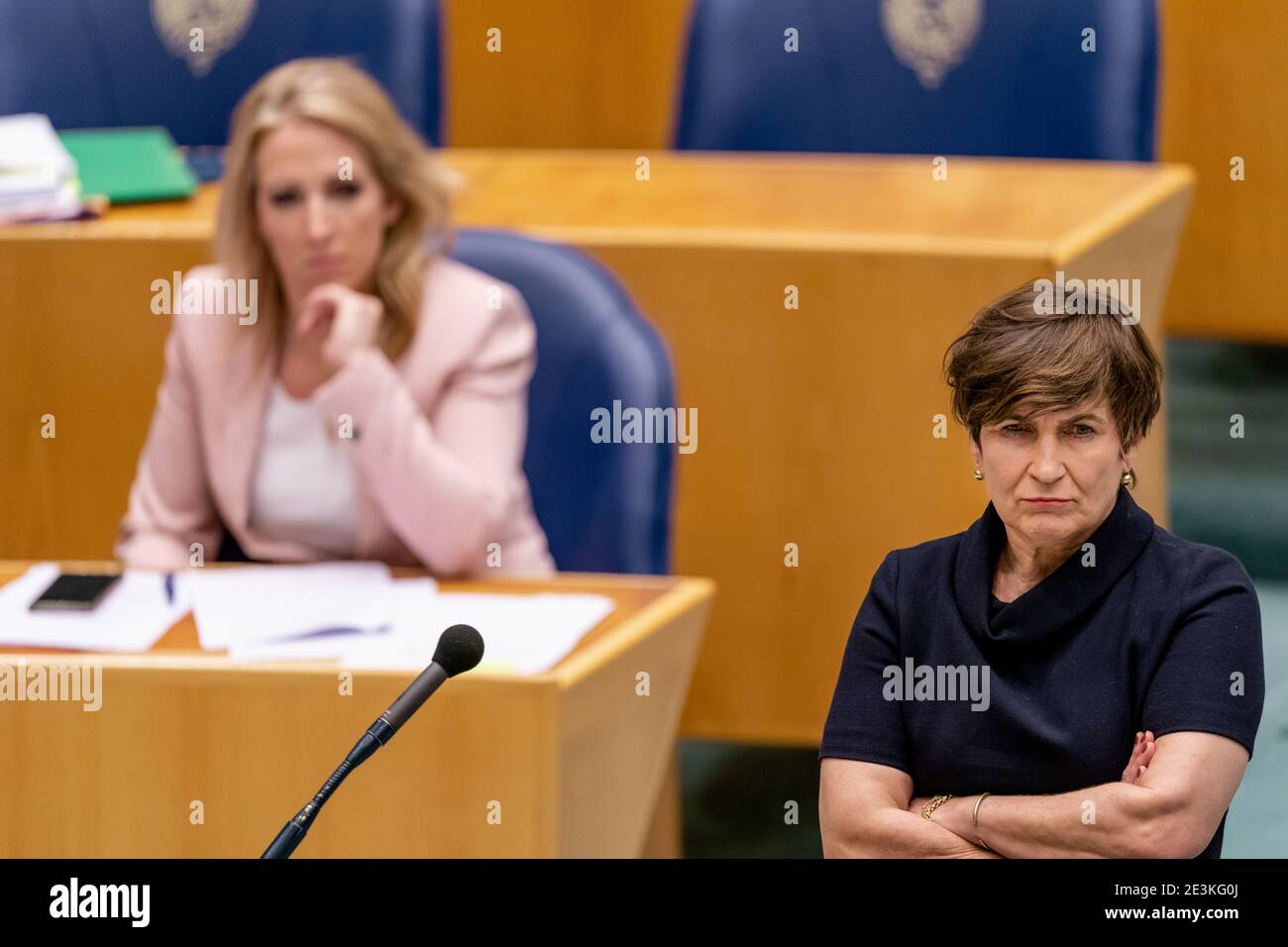 THE HAGUE, NETHERLANDS - JANUARY 19: Newly installed PvdA leader ...