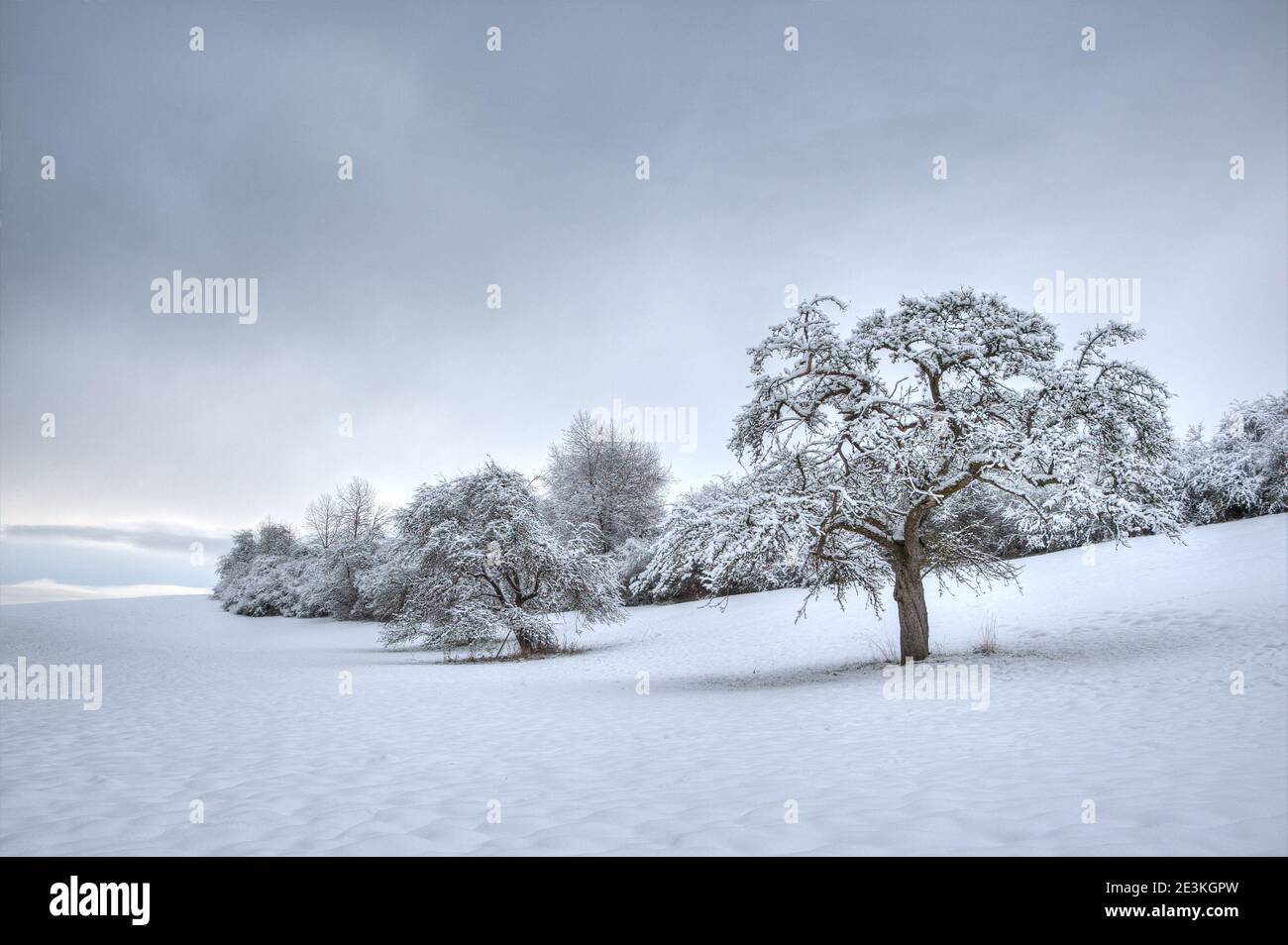 Small snow covered valley hi-res stock photography and images - Alamy