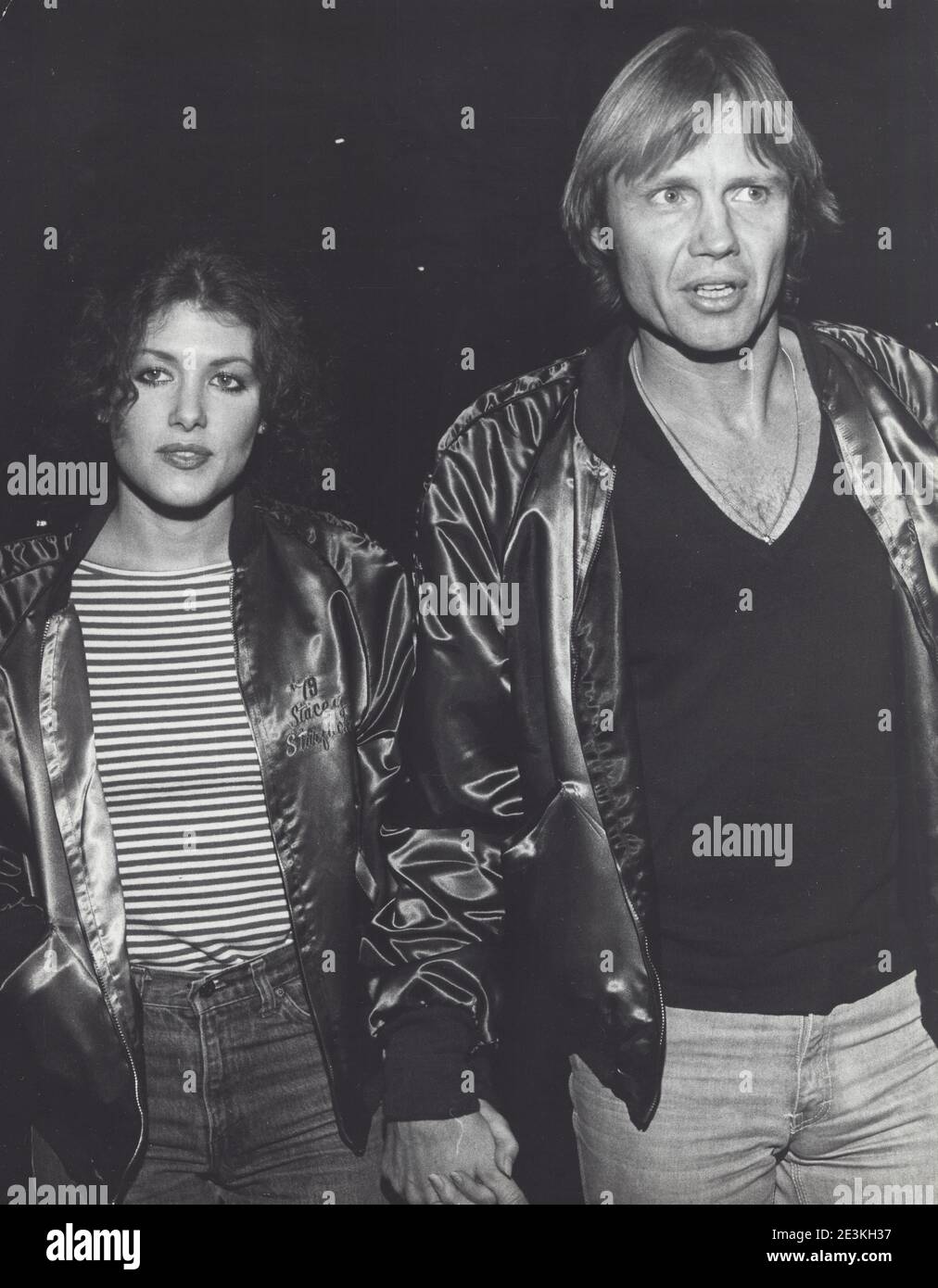 JON VOIGHT with girlfriend Stacey Pikrin Credit: Ralph Dominguez ...