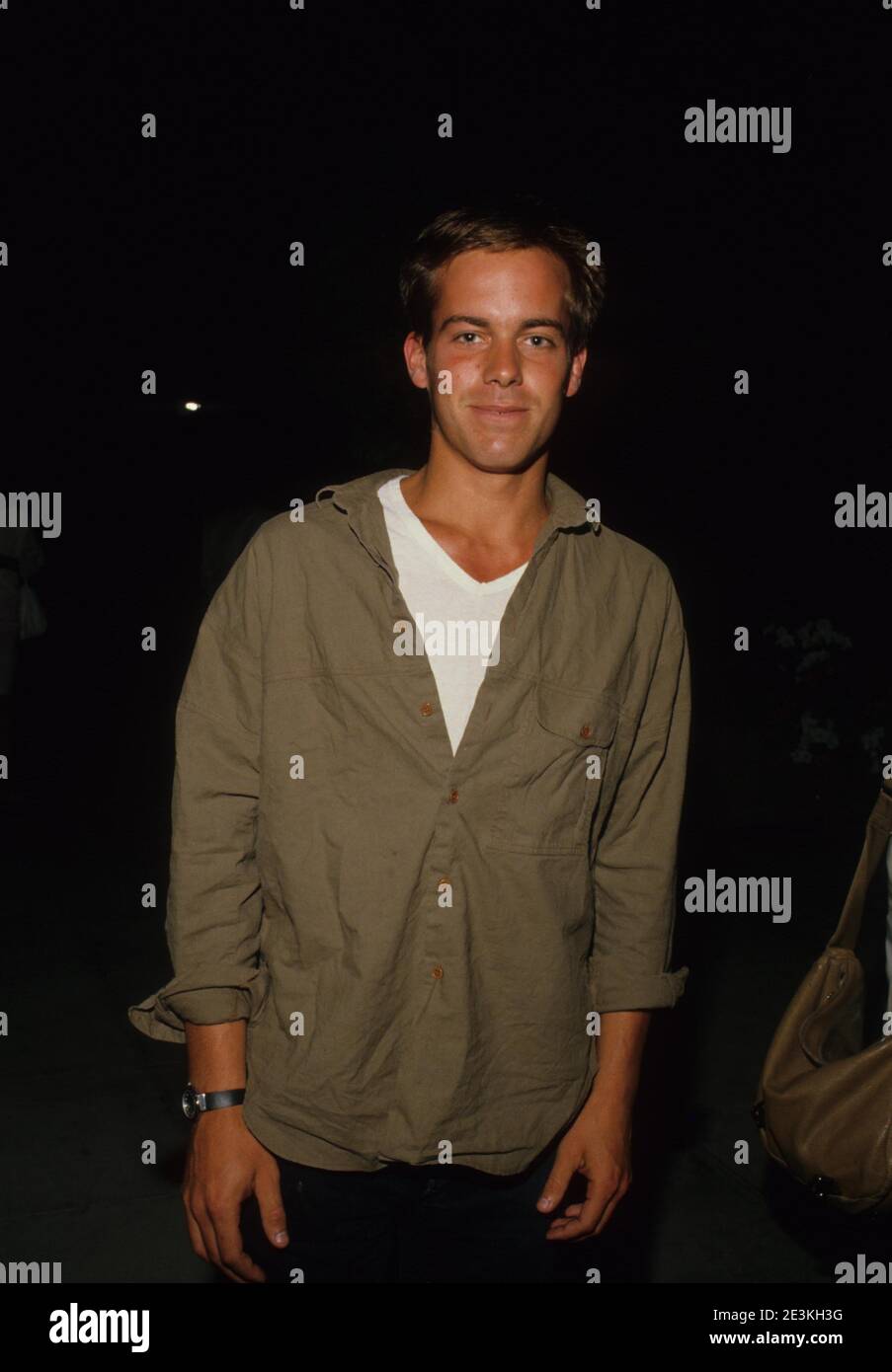 JOHN STOCKWELL 1985 Credit: Ralph Dominguez/MediaPunch Stock Photo - Alamy