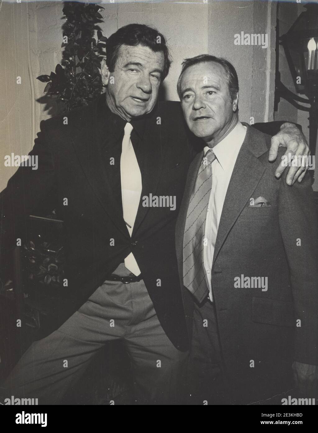 JACK LEMMON with Walter Matthau Credit: Ralph Dominguez/MediaPunch ...