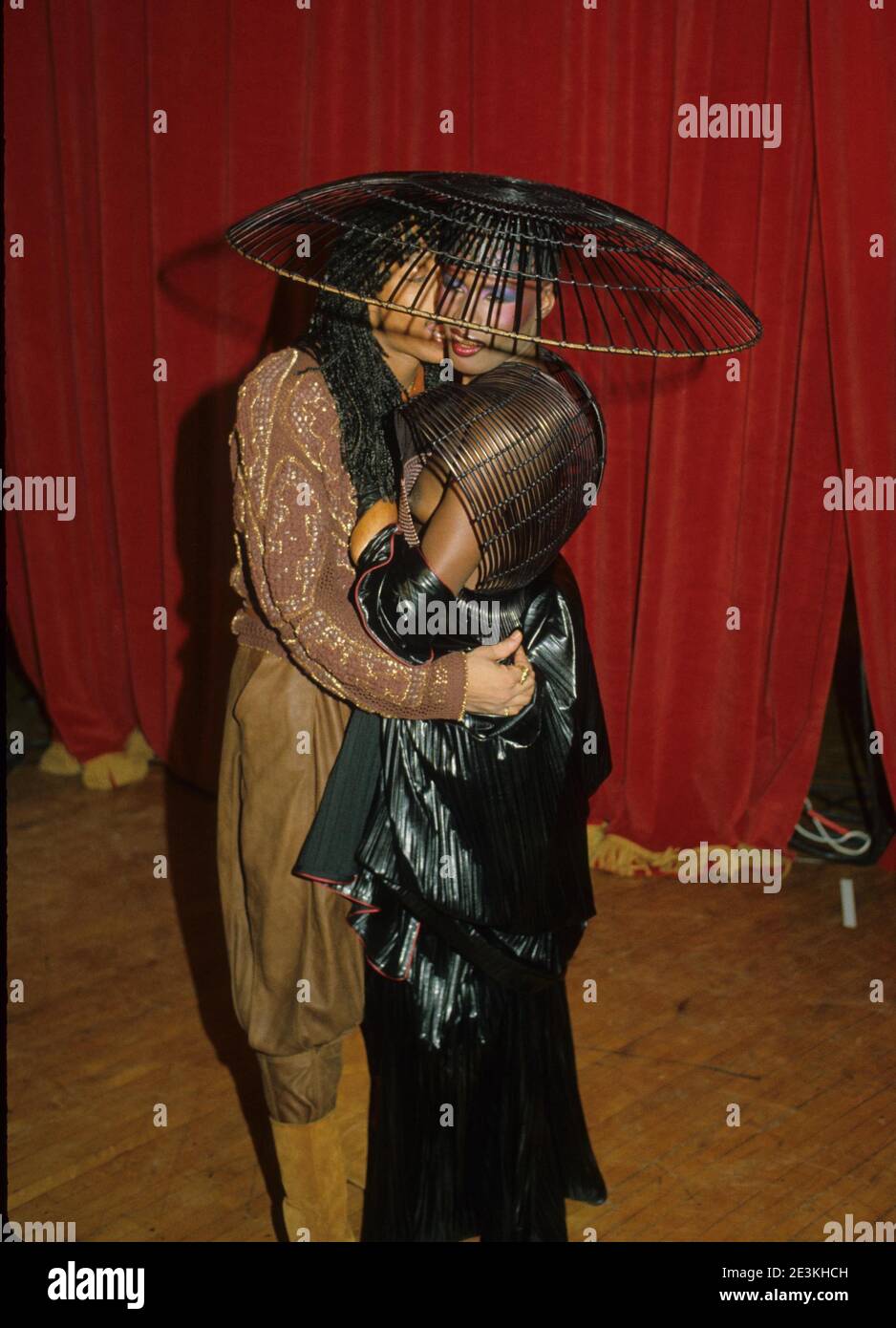 GRACE JONES with Rich James Credit: Ralph Dominguez/MediaPunch Stock ...