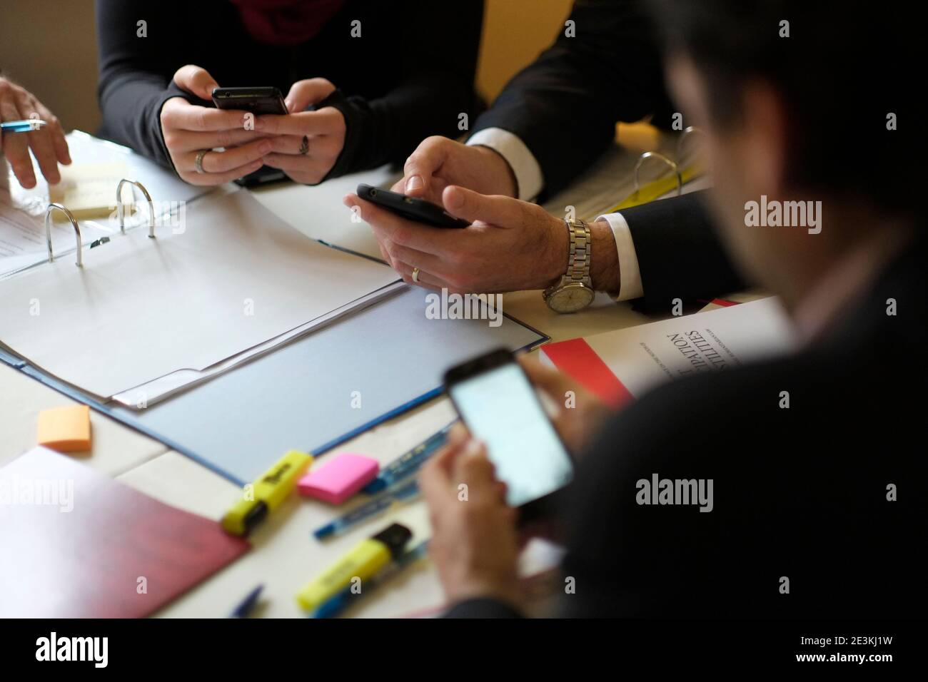 Business executives at work Stock Photo - Alamy