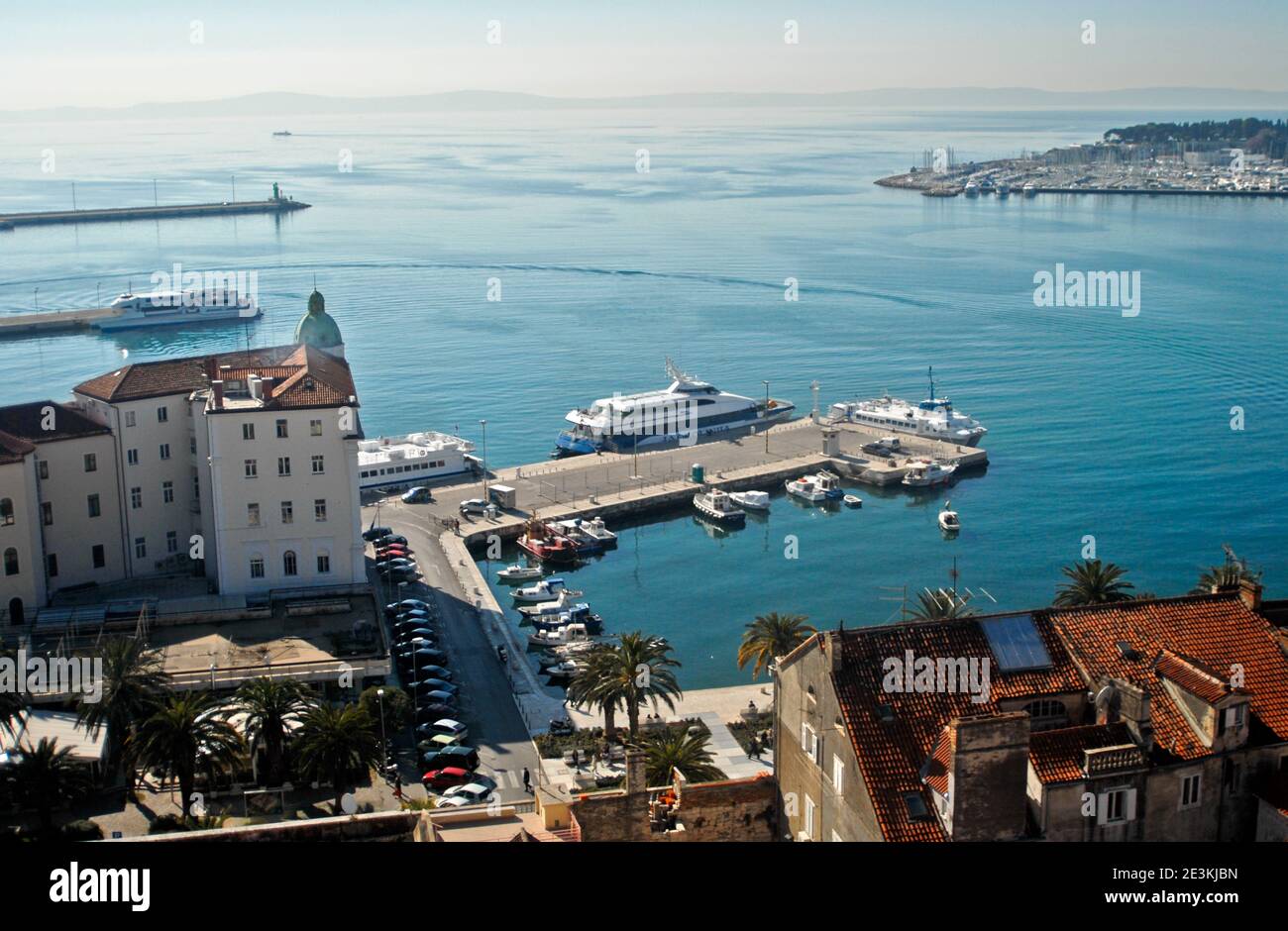 Split harbor croatia hi-res stock photography and images - Alamy