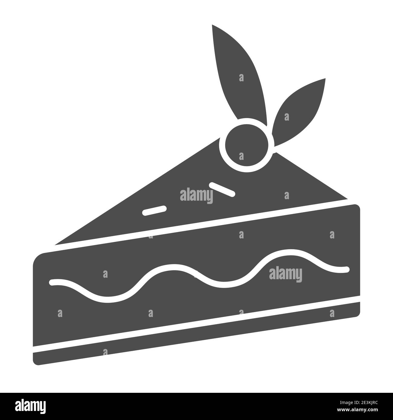 Piece chocolate glyph icon Black and White Stock Photos & Images - Alamy