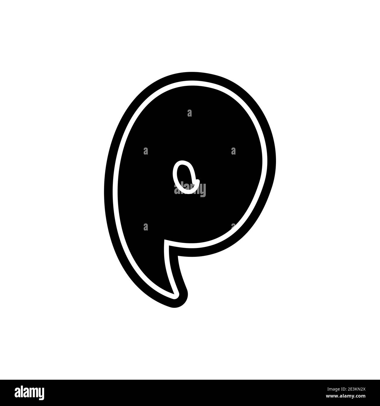 P letter font decorative hand drawn lettering, alphabet vector letter ...