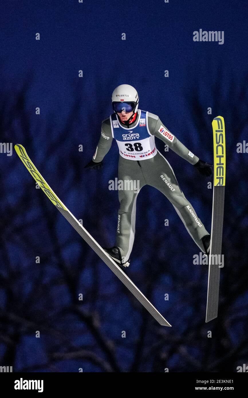 Andrzej Stekala seen in action during the individual competition of the ...