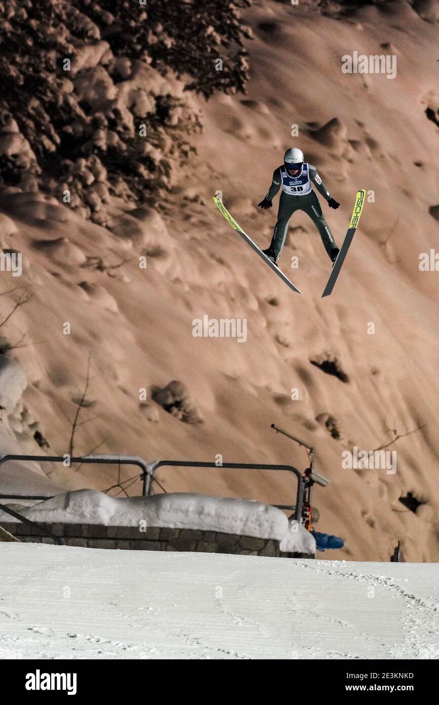Andrzej Stekala seen in action during the individual competition of the ...