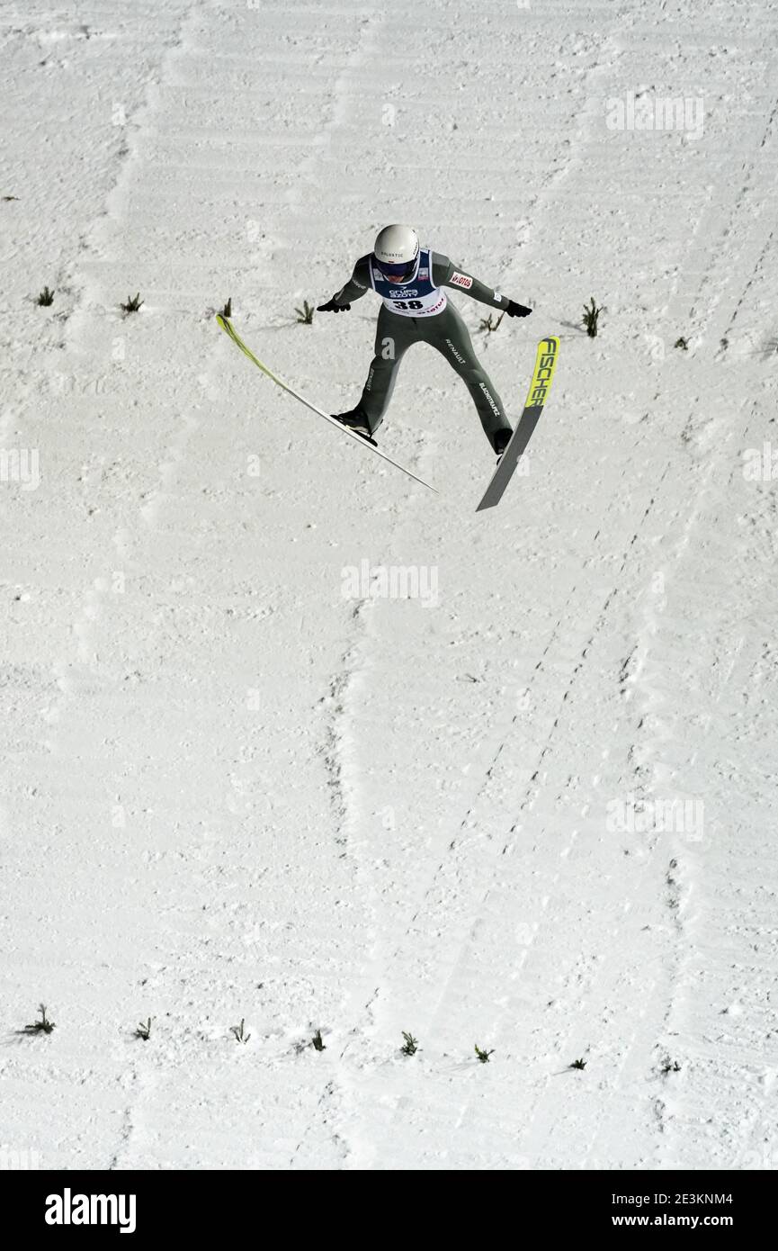Andrzej Stekala seen in action during the individual competition of the ...