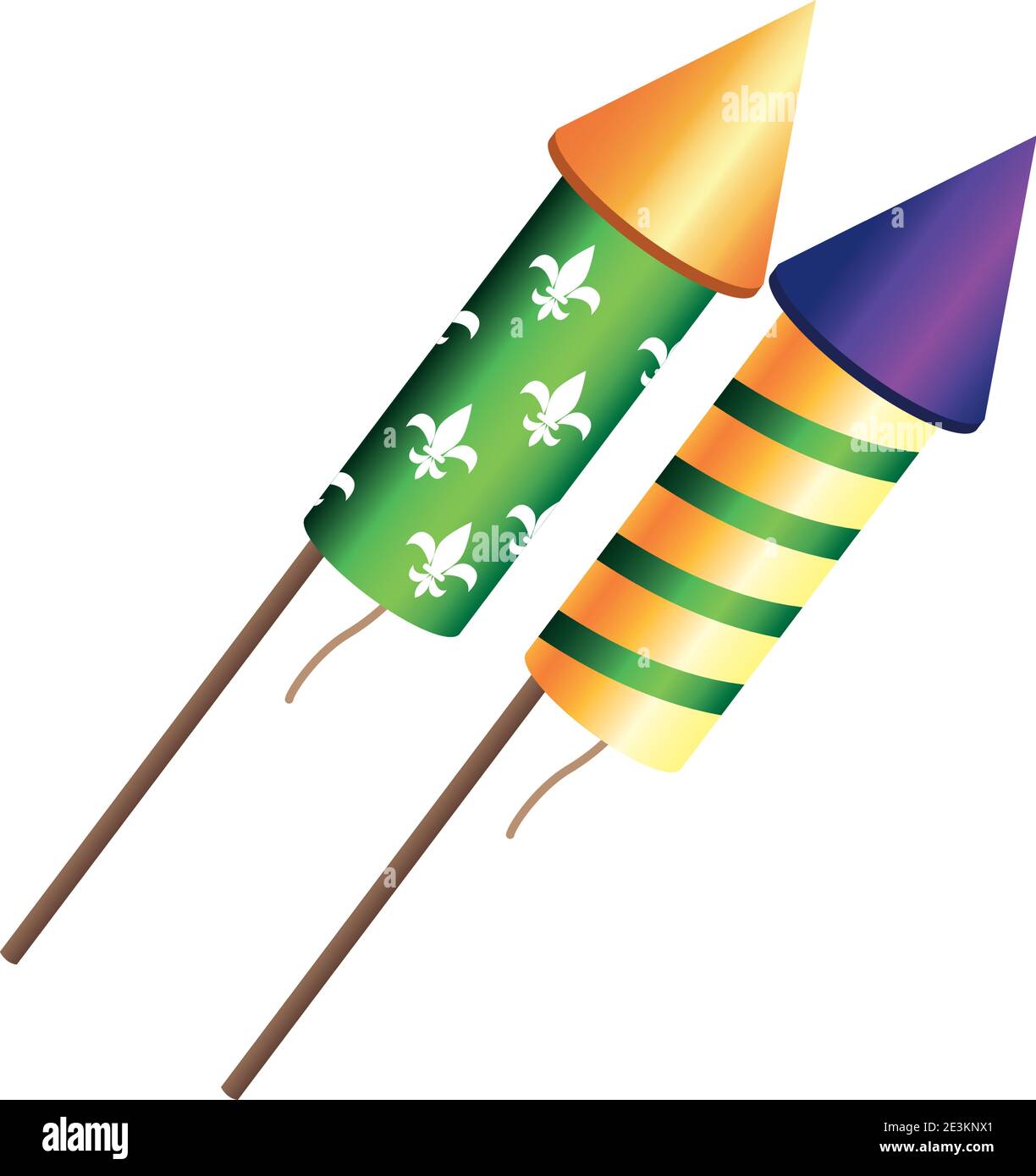 Effects of fireworks Cut Out Stock Images & Pictures - Alamy