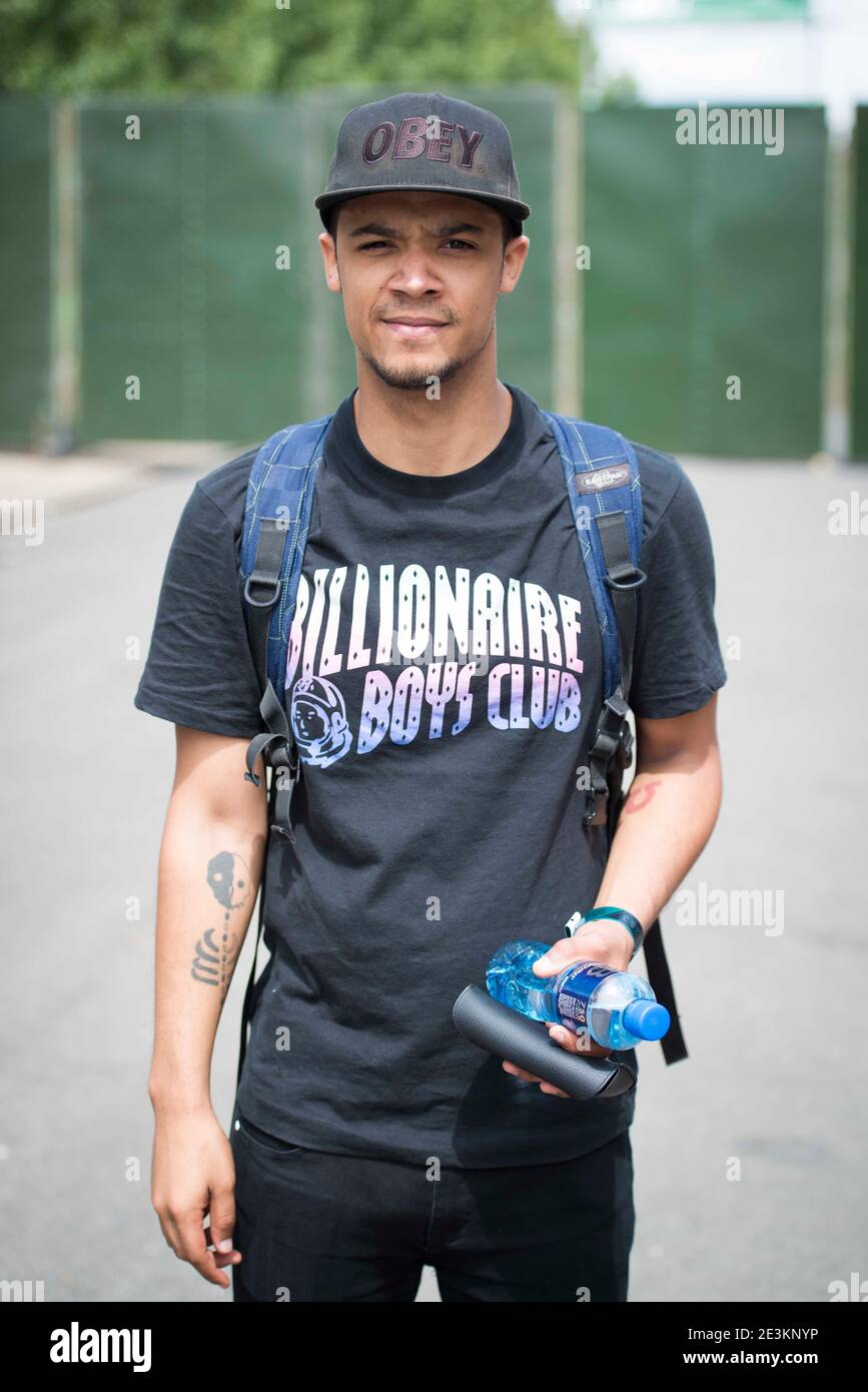 Game of Thrones actor Raleigh Ritchie on day 3 of Wireless Festival ...