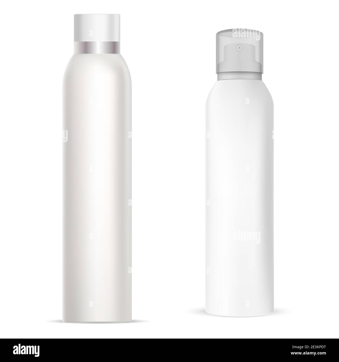 Aerosol spray can. Deodorant spray aluminum bottle. Freshener cylinder ...