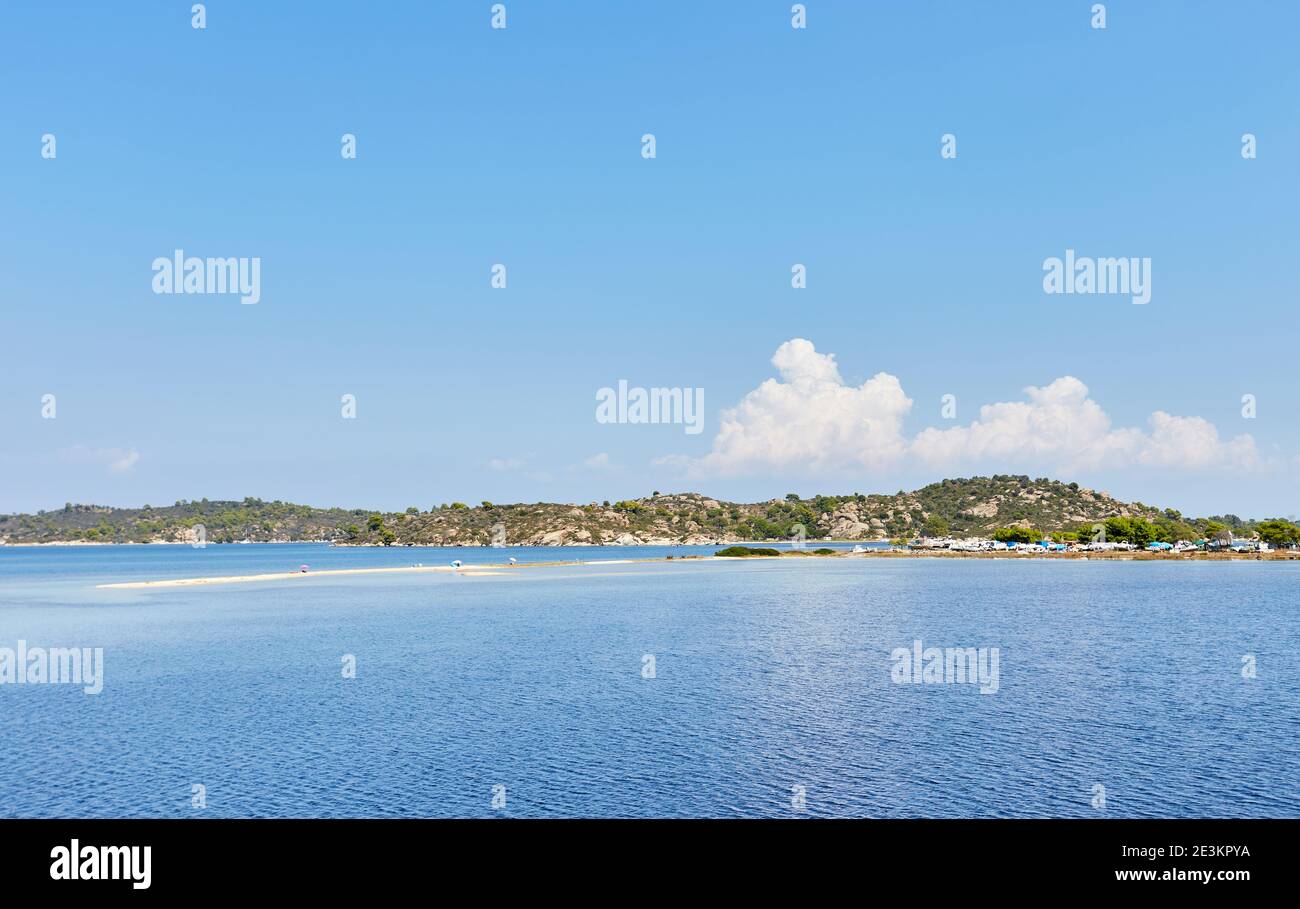 Diaporos island blue lagoon hi-res stock photography and images - Alamy